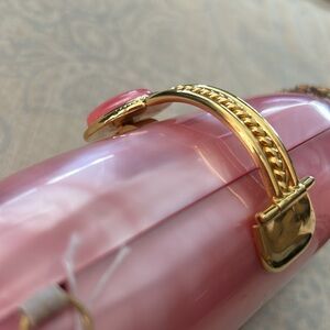 Elan | Bags | Nwt Elan Deadstock Vintage Pink Metallic Clutch Mini ...